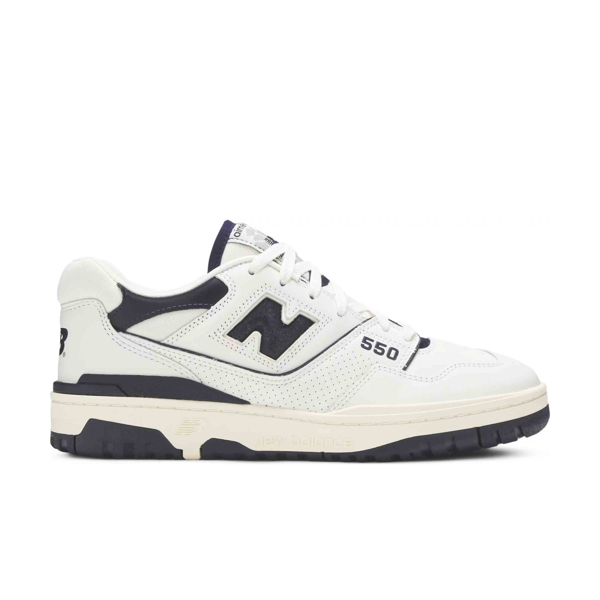 New Balance 550 x Aime Leon Dore: White Navy Sneaker – VIP Sneakers